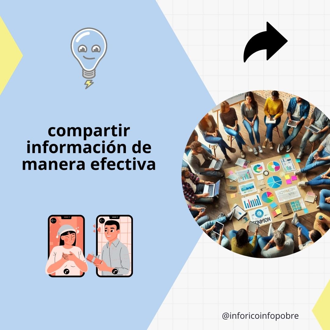 ¿Sabes compartir y mostrar información desde el propio dispositivo ...